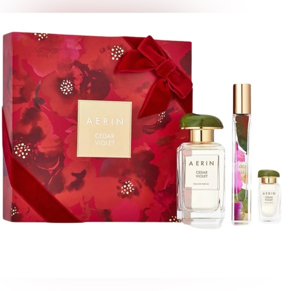 Aerin | Bath & Body | Aerin Cedar Violet Perfume Gift Set | Poshmark